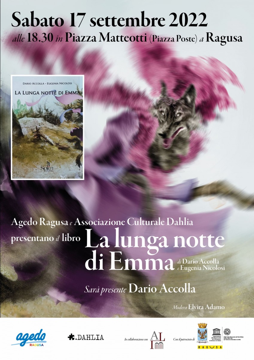Si presenta a Ragusa “La lunga notte di Emma” di Dario Accolla e ...