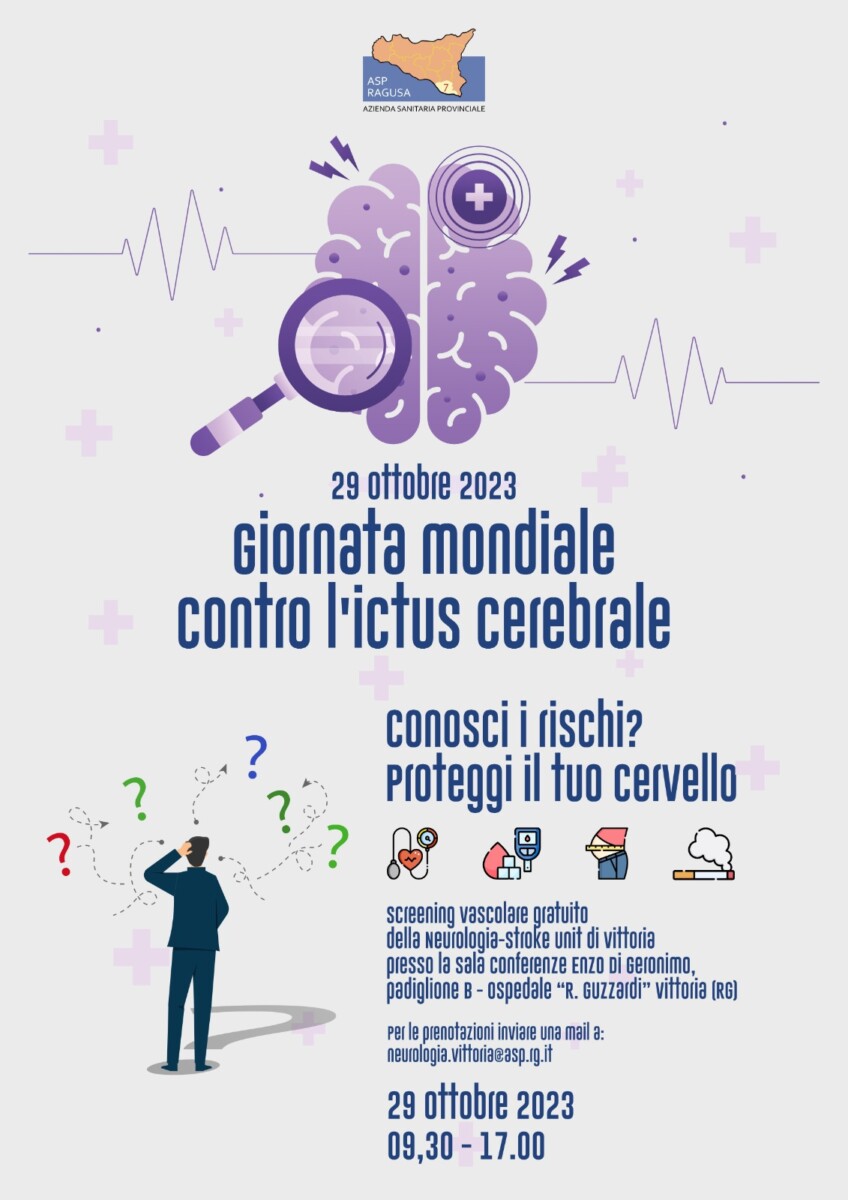 Giornata contro l'Ictus Cerebrale. Screening gratuiti al "Guzzardi"